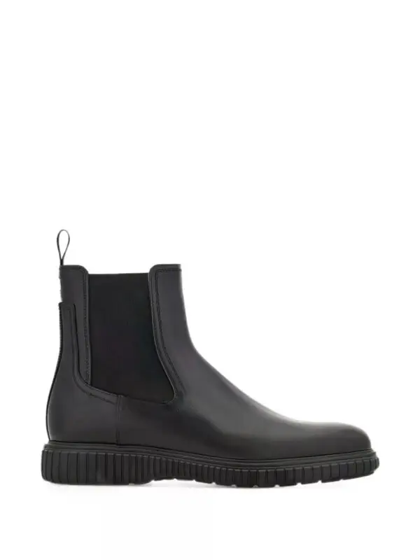 FERRAGAMO Leather Chelsea Boot