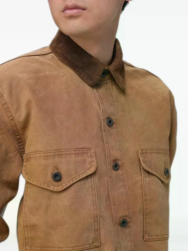 Filson Corduroy-collar Cotton Shirt Jacket