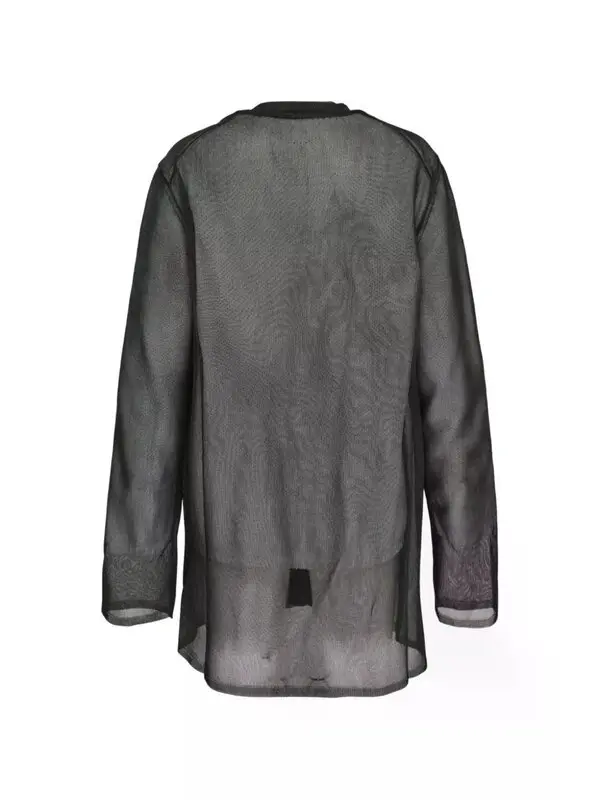Comme Des Garçons Sheer Layered Shirt