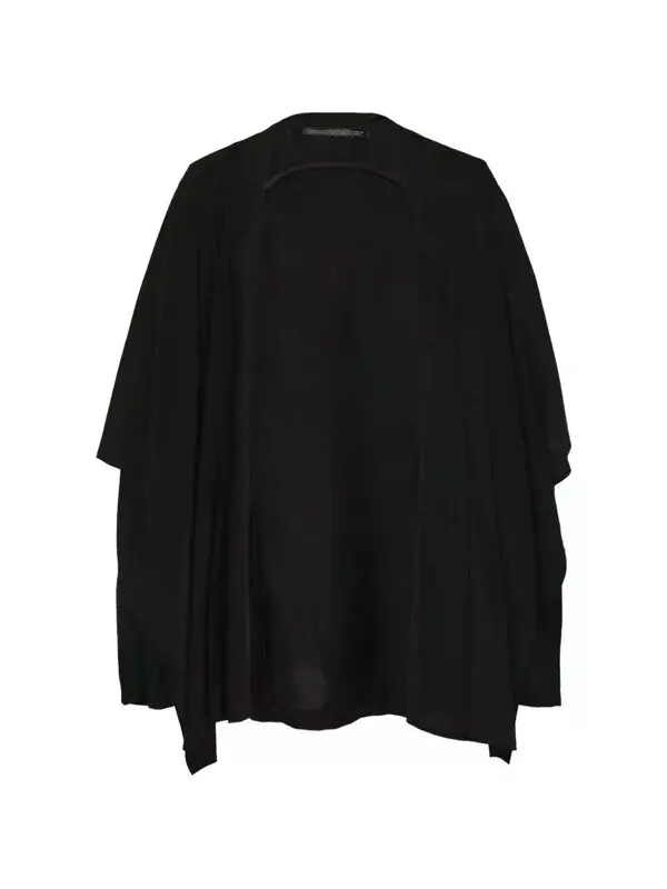 Yohji Yamamoto Layered Open-front Jacket
