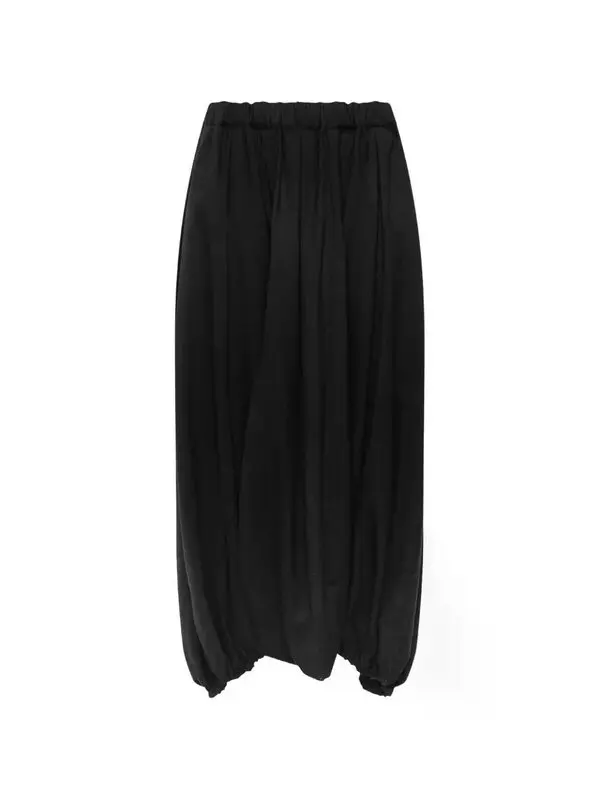 Comme Des Garçons Parachute Wool Georgette Trousers