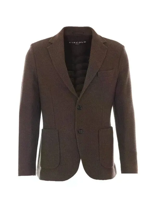 CIRCOLO 1901 Single-breasted Wool-blend Jacket