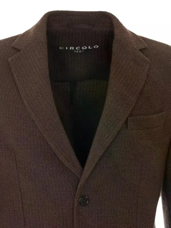 CIRCOLO 1901 Single-breasted Wool-blend Jacket