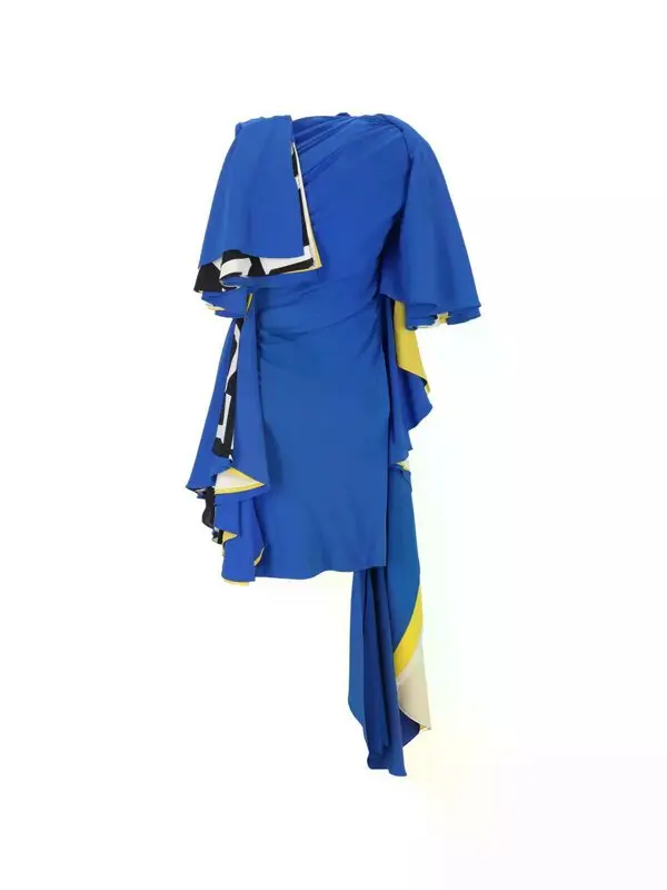 Loewe Stretch Viscose Asymmetric Dress