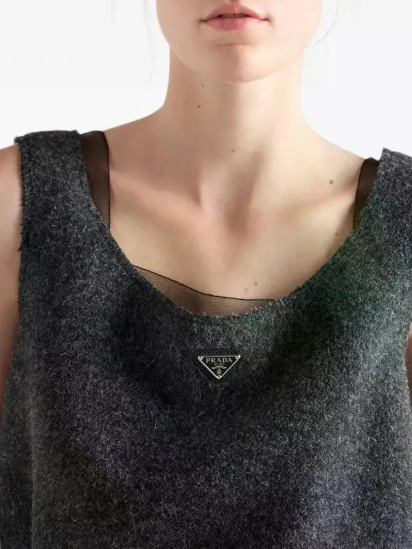 Prada Shetland Wool Top