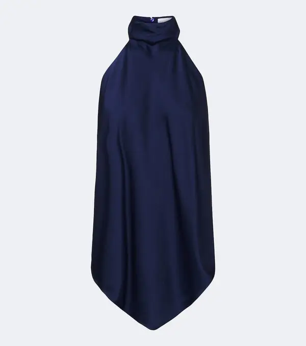 Stella McCartney Halterneck Satin Top