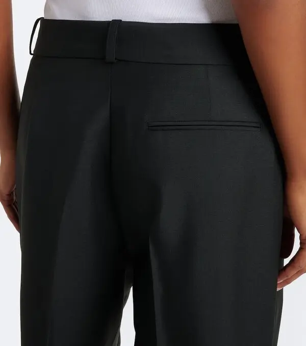 RÓHE Wool And Mohair Capri Pants