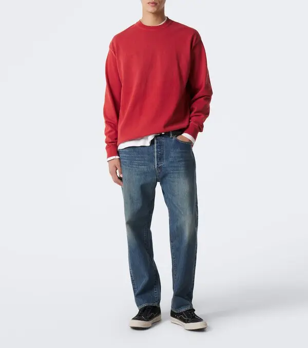 A.PRESSE Vintage Cotton Jersey T-shirt