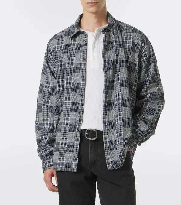 ERL Plaid Cotton Shirt