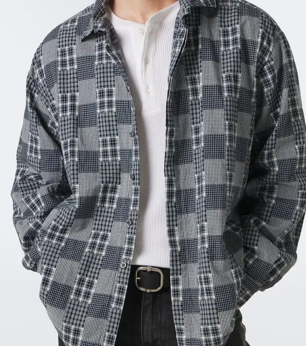 ERL Plaid Cotton Shirt
