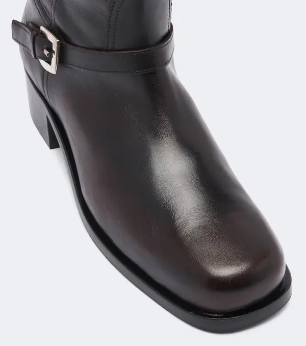 Staud Brooklyn Leather Knee-high Boots
