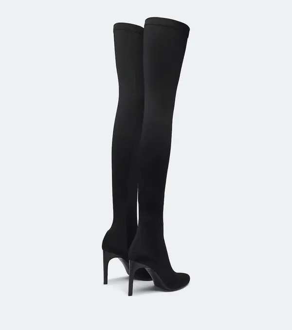 Victoria Beckham Harlow Jersey Over-the-knee Boots