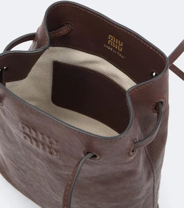 Miu Miu Leather Shoulder Bag