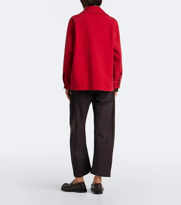 NILI LOTAN Shon Virgin Wool Barrel-leg Pants