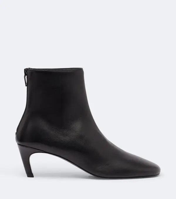 TOTEME Leather Ankle Boots