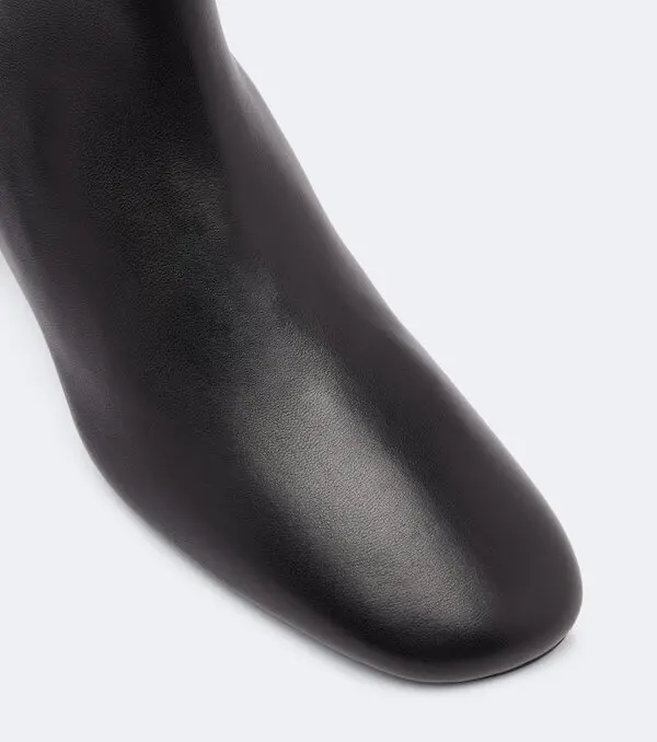 TOTEME Leather Ankle Boots
