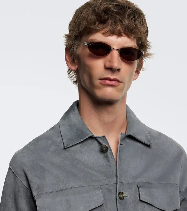 Cartier Panthere De Oval Sunglasses