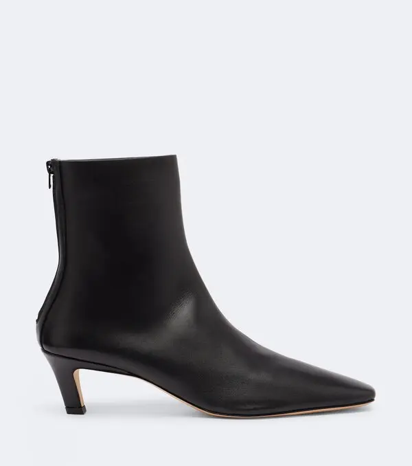 TOTEME Leather Ankle Boots
