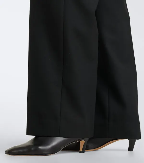 TOTEME Leather Ankle Boots