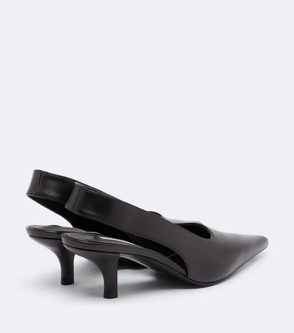 TOTEME Leather Slingback Pumps