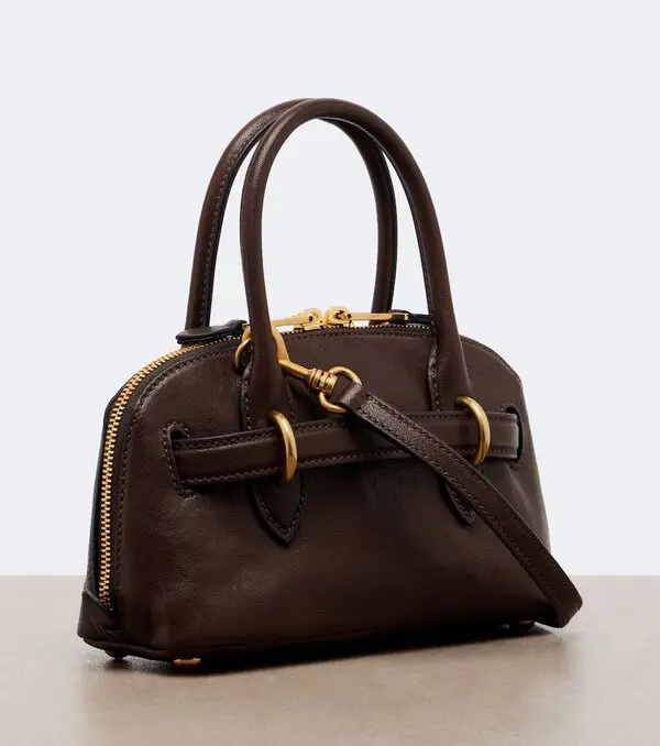Miu Miu Aventure Leather Top-handle Bag