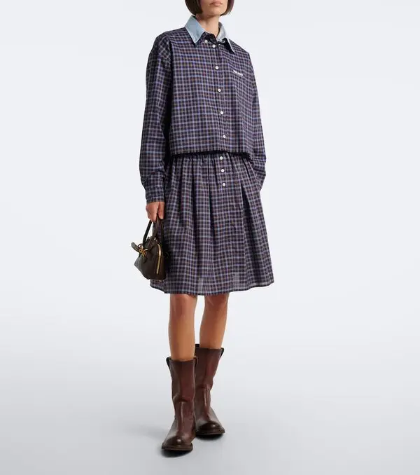 Miu Miu Aventure Leather Top-handle Bag