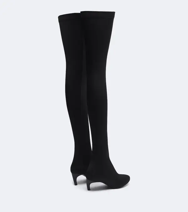 Victoria Beckham Harlow Jersey Over-the-knee Boots