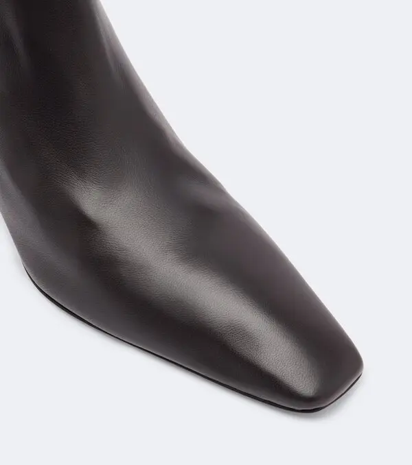 TOTEME Leather Ankle Boots