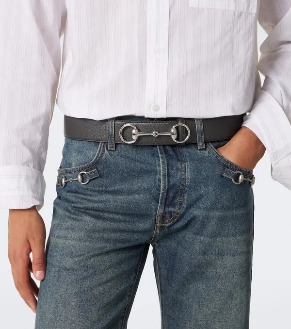 Gucci Horsebit 1955 Leather Belt