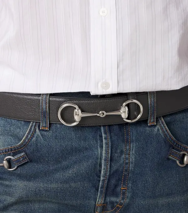 Gucci Horsebit 1955 Leather Belt