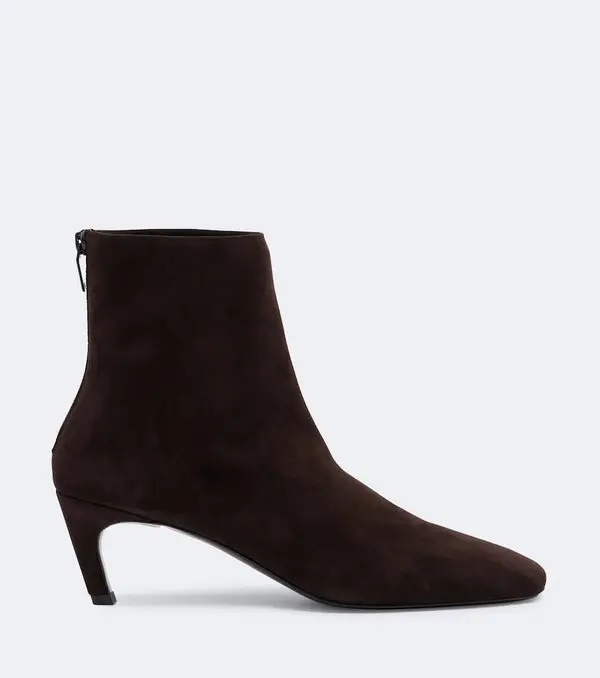 TOTEME Suede Ankle Boots
