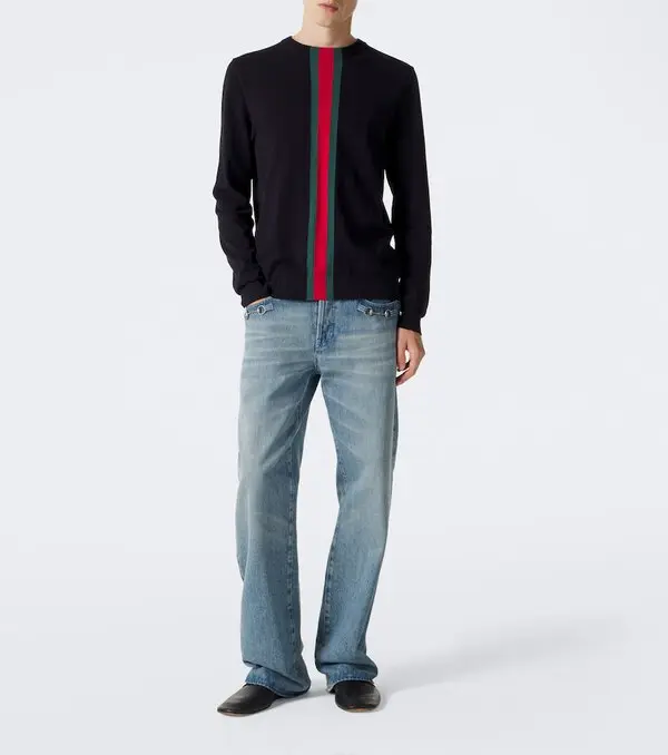Gucci Horsebit Flared Jeans