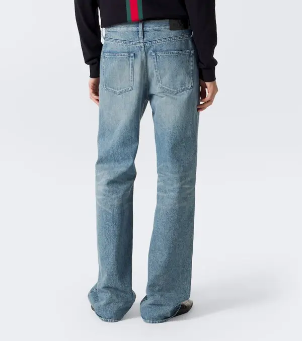 Gucci Horsebit Flared Jeans