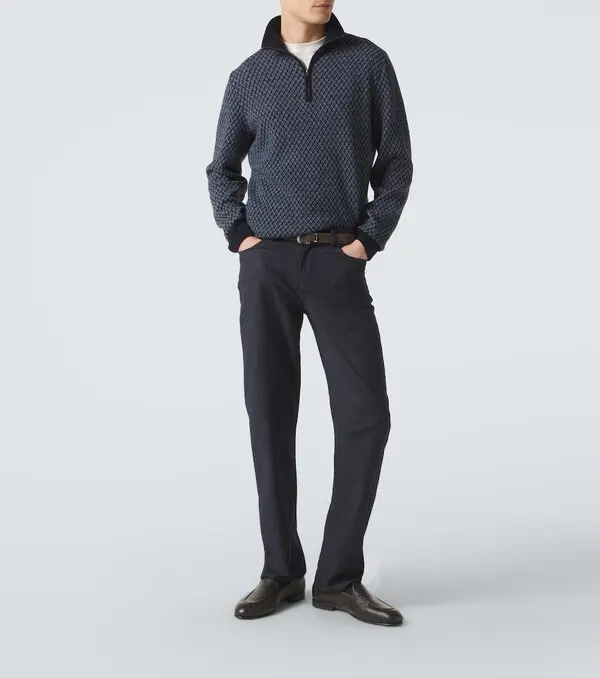 Agnona Mid-rise Straight Jeans