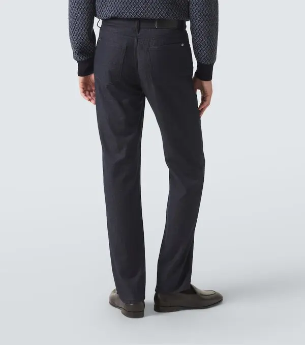 Agnona Mid-rise Straight Jeans