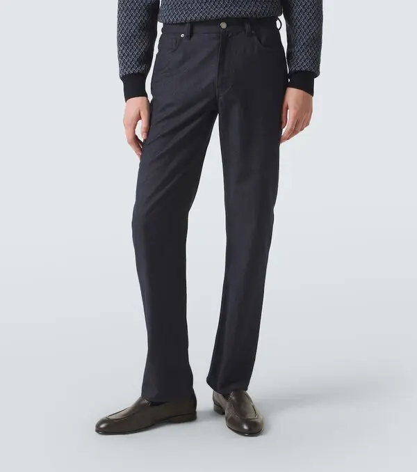 Agnona Mid-rise Straight Jeans