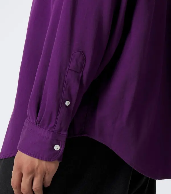 A.PRESSE Cotton Twill Shirt
