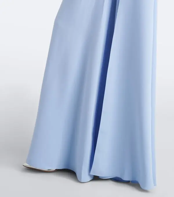 Carolina Herrera Embellished Crepe Gown