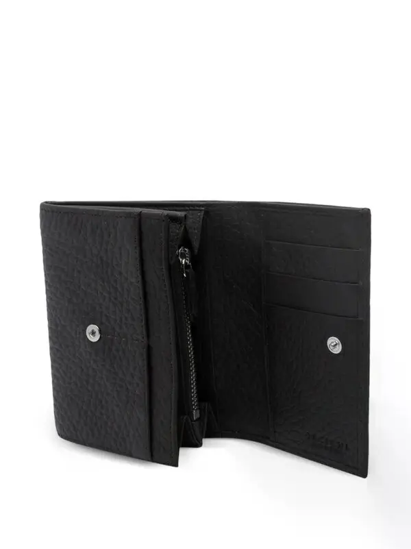 Orciani Grained Leather Wallet - Brown