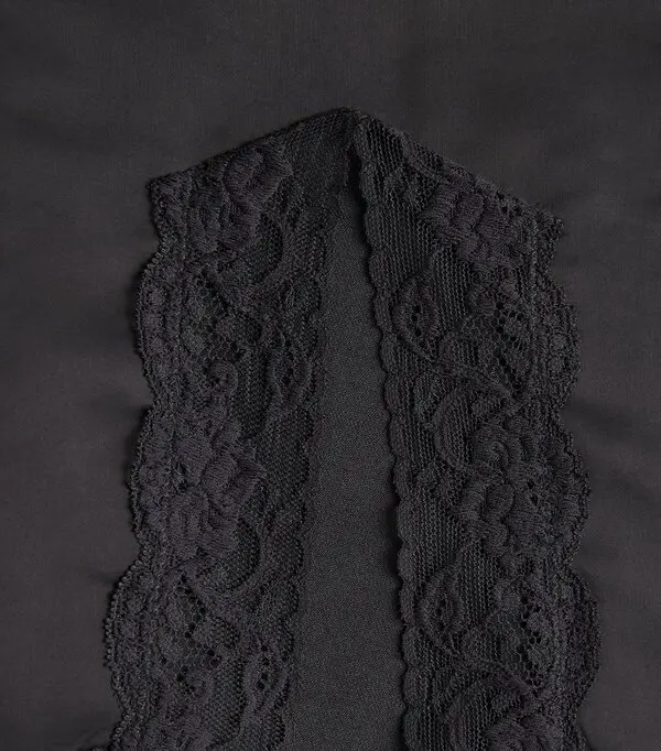 Sandro Lace-detail Midi Skirt