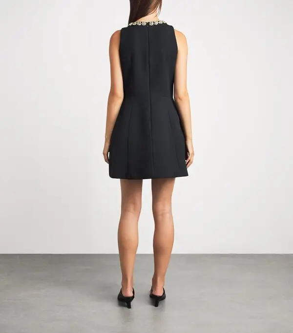 Sandro Crystal-embellished Mini Dress