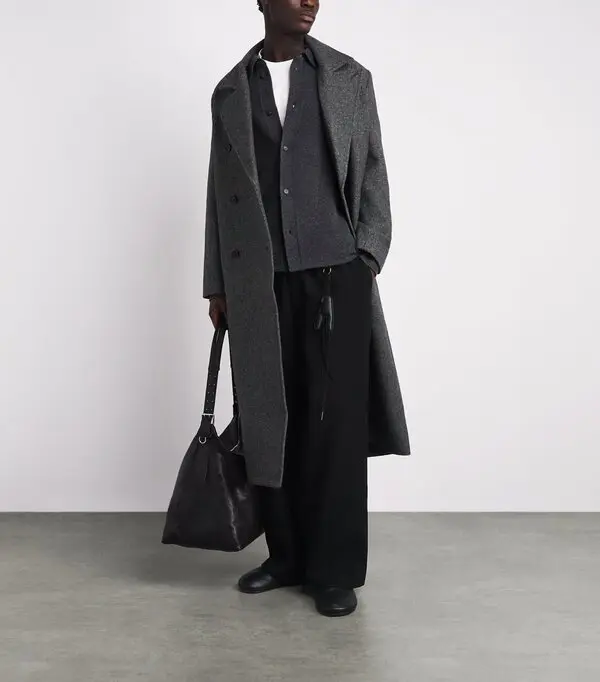 SAMSØE SAMSØE Wool-blend Savince Overcoat