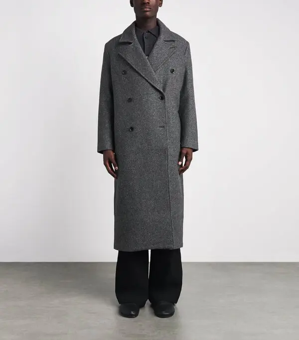 SAMSØE SAMSØE Wool-blend Savince Overcoat