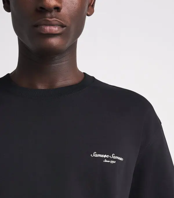 Samsøe Samsøe Organic Cotton Sauni T-shirt - Black