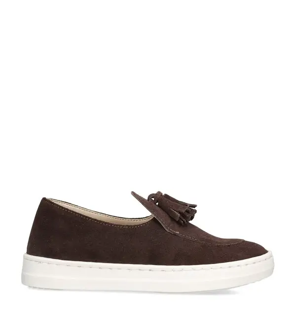 BABYWALKER Suede Tassel Loafers