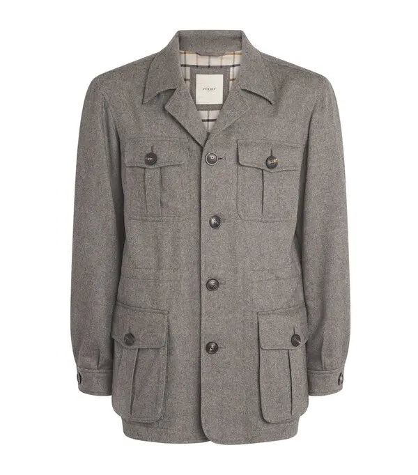 Purdey Wool-silk-cashmere Kalahari Jacket