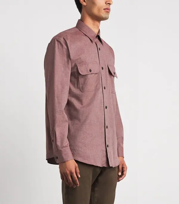 Purdey Cotton Double Pocket Shirt
