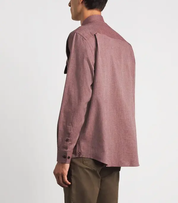 Purdey Cotton Double Pocket Shirt