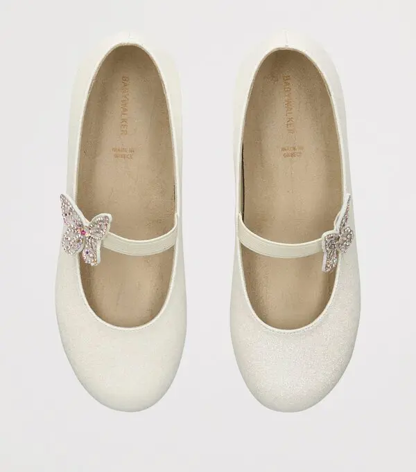 BABYWALKER Sparkle Butterfly Ballet Flats