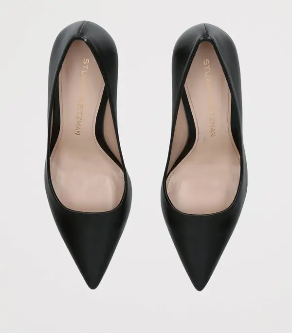 STUART WEITZMAN Leather Power Pumps 75